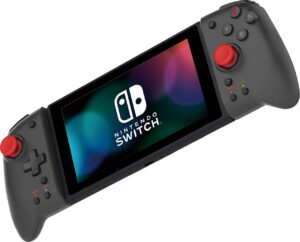 nintendo switch bluetooth split pad pro (daemon x machina edition) ergonomic controller for handheld mode - officially licensed by nintendo