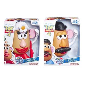 toy story 4 e3069eu4 classic mrs potato head-set of 2, multi