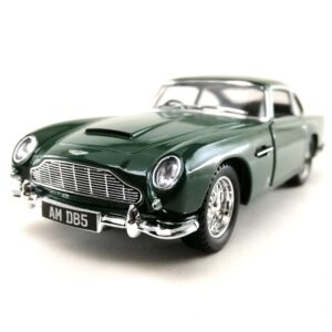 sport racing classic model car die-cast 1:38 1963 aston martin db5 green color toy collection pull back open door hobby collectible,unisex