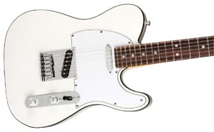 fender american ultra telecaster - arctic pearl with rosewood fingerboard