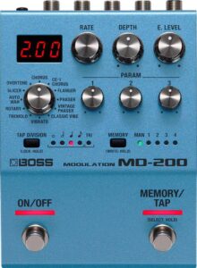 boss md-200 modulation pedal