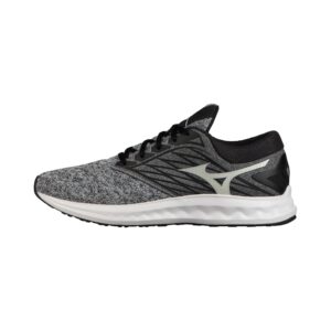 mizuno wave polaris mens running shoe heathered grey 8 1/2