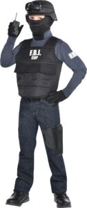 amscan fbi agent child costume - large 12-14, 1 pc