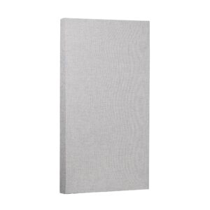 ats acoustics sound absorbing acoustic panel fire rated professional studio quality 24" x 36" x 2" (platinum)