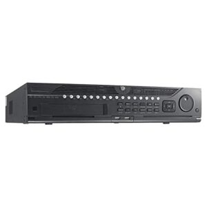 hikvison us version ds-9632ni-i8 32-channel nvr, h.264/h.264+/h.265/mpeg4, 8-sata, audio/video input, 12 megapixel/hdmi/vga output