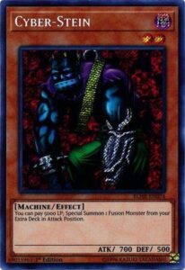 yu-gi-oh! - cyber-stein - blhr-en074 - secret rare - 1st edition - battles of legend: hero's revenge