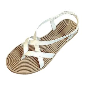 women highly recommend great value flat shoes bandage bohemia leisure lady sandals peep-toe outdoor shoes