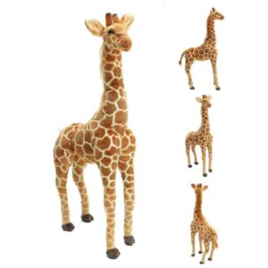 40" big plush giraffe giant large soft doll kid gift stuffed animal 100cm