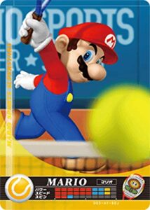 nintendo mario sports superstars amiibo card tennis mario for nintendo switch, wii u, and 3ds