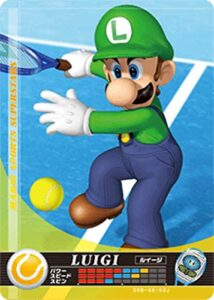 nintendo mario sports superstars amiibo card tennis luigi for nintendo switch, wii u, and 3ds