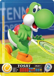 nintendo mario sports superstars amiibo card tennis yoshi for nintendo switch, wii u, and 3ds