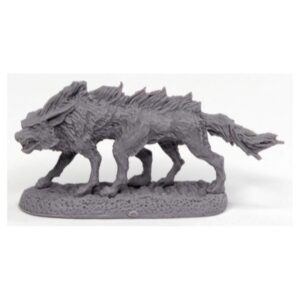 reaper miniatures: 44025 - bloodwolf bones black fantasy miniature