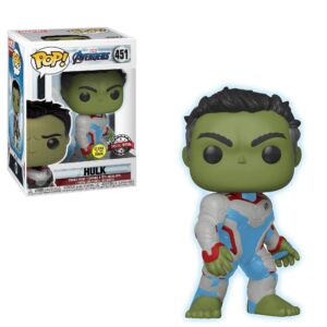 funko pop! marvel: avengers endgame - hulk glow (exclusive)