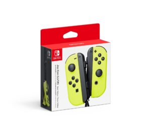 nintendo joy-con (l/r) - neon yellow (renewed)