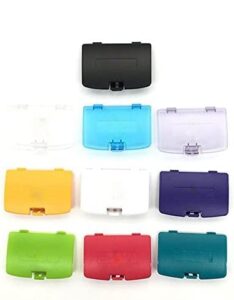 battery back door cover pack shell replacement for gameboy color gbc cover (10 colors)