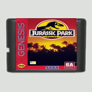 jurassic park 16 bit md game card for sega mega drive for genesis