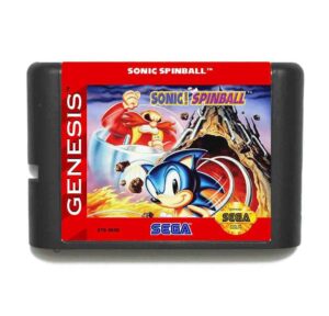 romgame sonic spinball16 bit md game card for sega mega drive for genesis