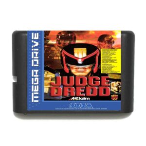 judge dredd 16 bit md game card for sega mega drive for genesis