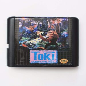 toki region free 16 bit md game card for sega mega drive for genesis