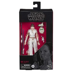 star wars the black series rey toy 6" scale collectible action figure, kids ages 4 & up