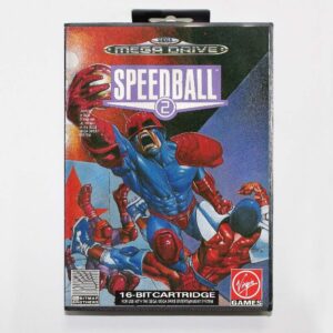 speedball 2 16 bit sega md game card with retail box for sega mega drive for genesis