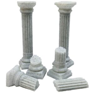 extruded gaming roman pillars