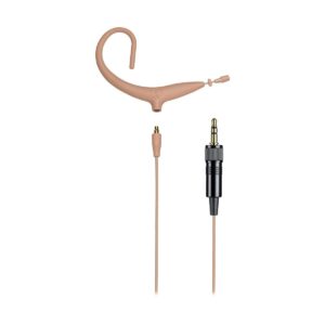 audio-technica bp893xclm3-th omnidirectional earset with detachable cable, locking 3.5mm connector, beige