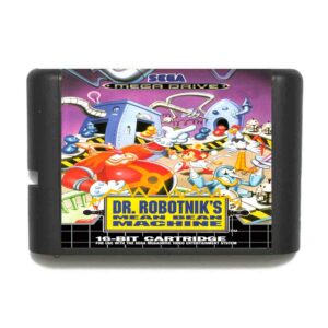 dr. robotnik's mean bean machine 16 bit md game card for sega mega drive for genesis