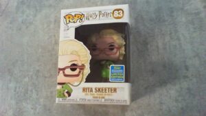 funko pop! harry potter rita skeeter sdcc 2019 limited edition exclusive