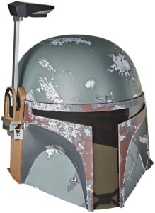 star wars the black series boba fett premium electronic helmet, the empire strikes back full-scale roleplay collectible