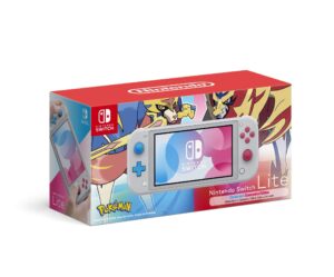 nintendo switch lite - zacian and zamazenta edition