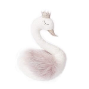 mon ami swan princess stuffed animal plush toy, fun adorable soft and cuddly stuffed toy animal for little girls or boys, baby, toddlers & pre-school kids|perfect party favor & birthday gifts|12