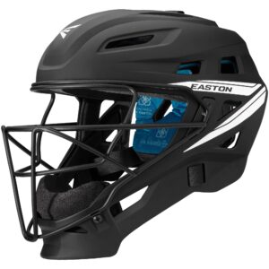 easton | jen schro the very best softball catcher's helmet | large | black