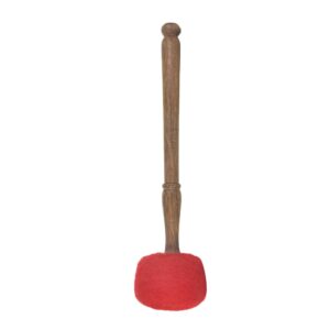 gazechimp tibetan mallet wool felt percussion parts, red