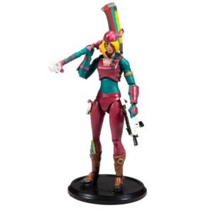 mcfarlane toys fortnite skully premium action figure, multicolor