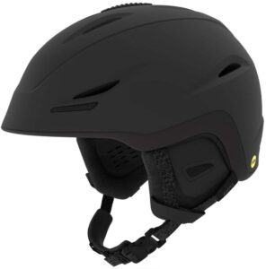 giro union mips ski helmet - snowboard helmet for men, women & youth - matte black - l (59-62.5 cm)