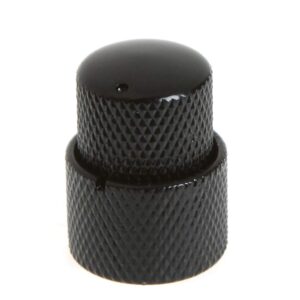 heallily dual concentric control knobs stacked knobs guitar volume tone control dome knobs for electric guitar bass black