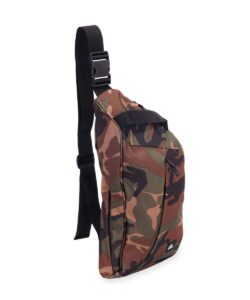 everest unisex adults woodland camo daily sling bag, woodland camo, one size us