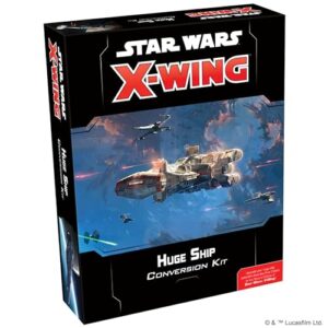 star wars x-wing 2nd edition miniatures game huge ship conversion kit - strategy game for adults and kids, ages 14+, 2 players, 45 minute playtime, made by atomic mass games