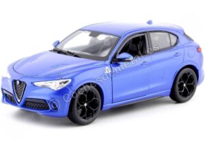 bburago b18-21086 1:24 alfa romeo stelvio, red