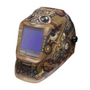 lincoln electric viking 3350 steampunk welding helmet