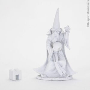 reaper miniatures: 03960 - oman ruul, wizard dark heaven legends fantasy metal miniature