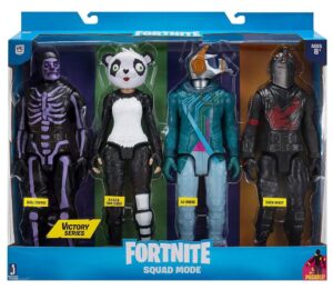 epic games fortnite squad mode victory series 12" posable 4 pack action figures