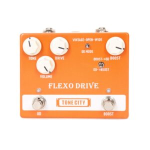 tone city flexo drive overdrive/boost toggle options fast u.s. shipping no wait times!