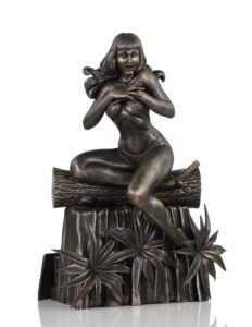 dynamite terry dodson bettie page bronze edition statue