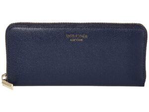 kate spade new york margaux slim continental wallet blazer blue one size