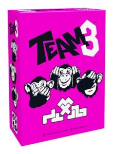 brain games team3 pink board game - a thrilling party game