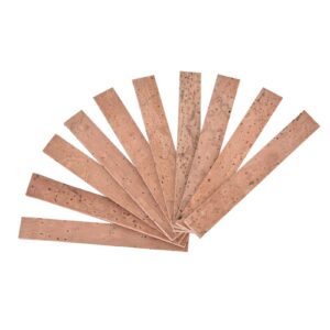 clarinet neck joint cork sheet,10 pcs/set repair accessories for instrument quality replacement