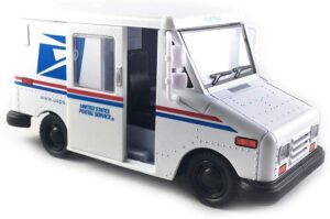 📬 united states postal mail truck usps 1987 grumman llv 1:36 scale die cast metal 5 inch model toy truck