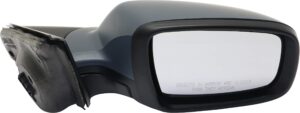 kool vue passenger side power heated mirror for buick lacrosse 2013-2016 with signal light, memory & puddle lamp; without blind spot monitor paintable